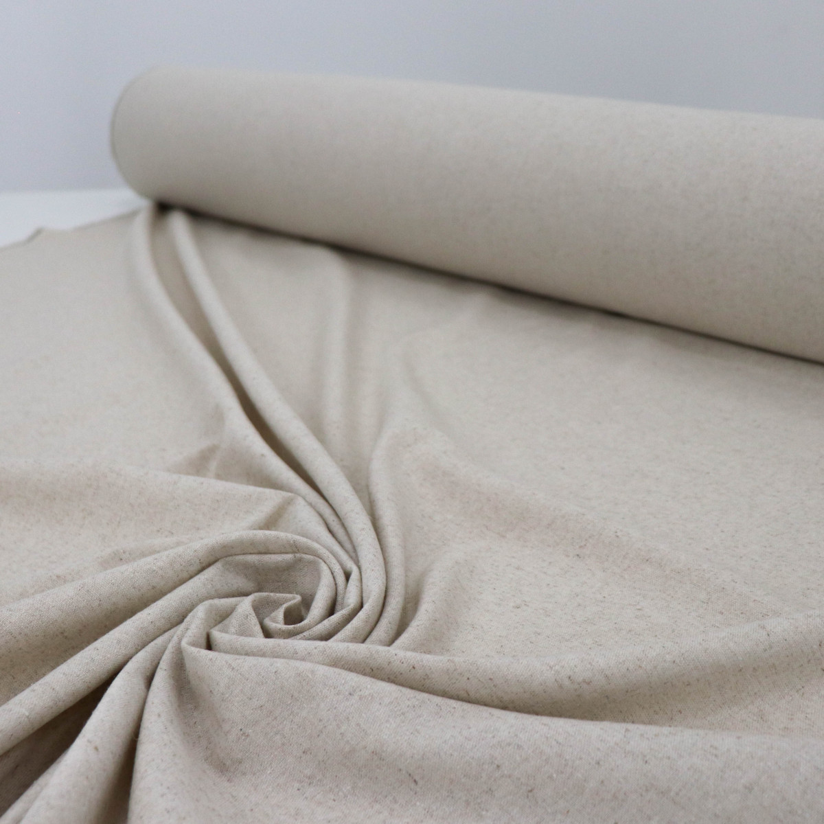 Tecido Linho Misto Rústico Cru | Casa Boa Vista Tecidos