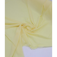 Tecido Crepe GGT Amarelo Claro (0.6m) | Casa Boa Vista Tecidos