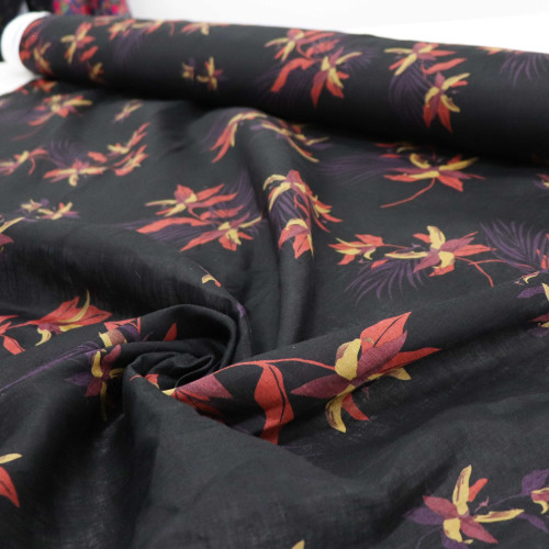 Tecido Linho Estampado | Casa Boa Vista Tecidos Online