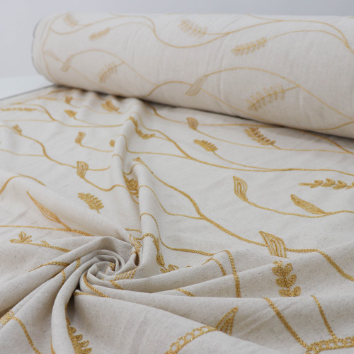 Tecido Linho Bordado | Casa Boa Vista Tecidos Online